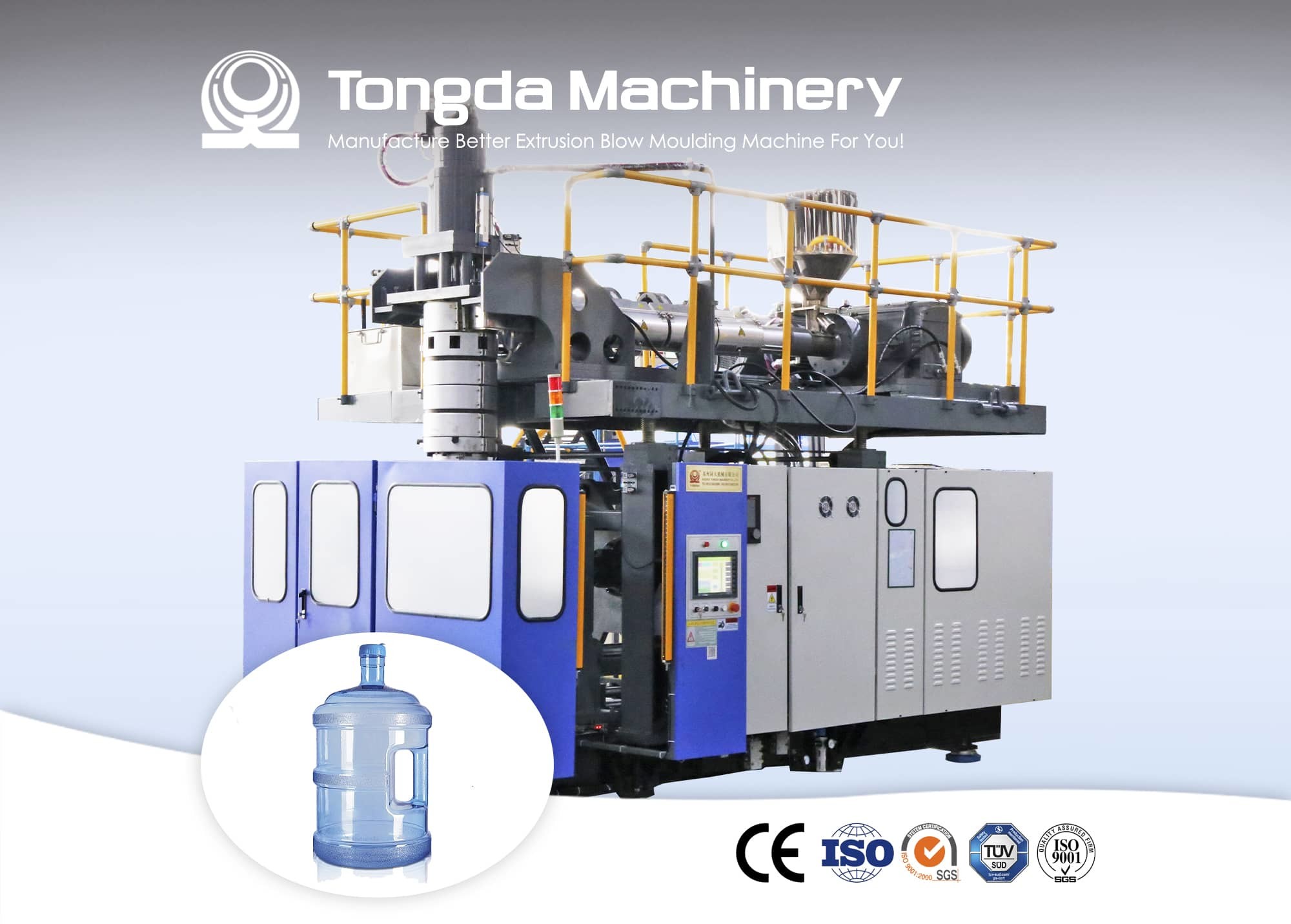 5 Gallon PC Water Bottle Moulding Machine